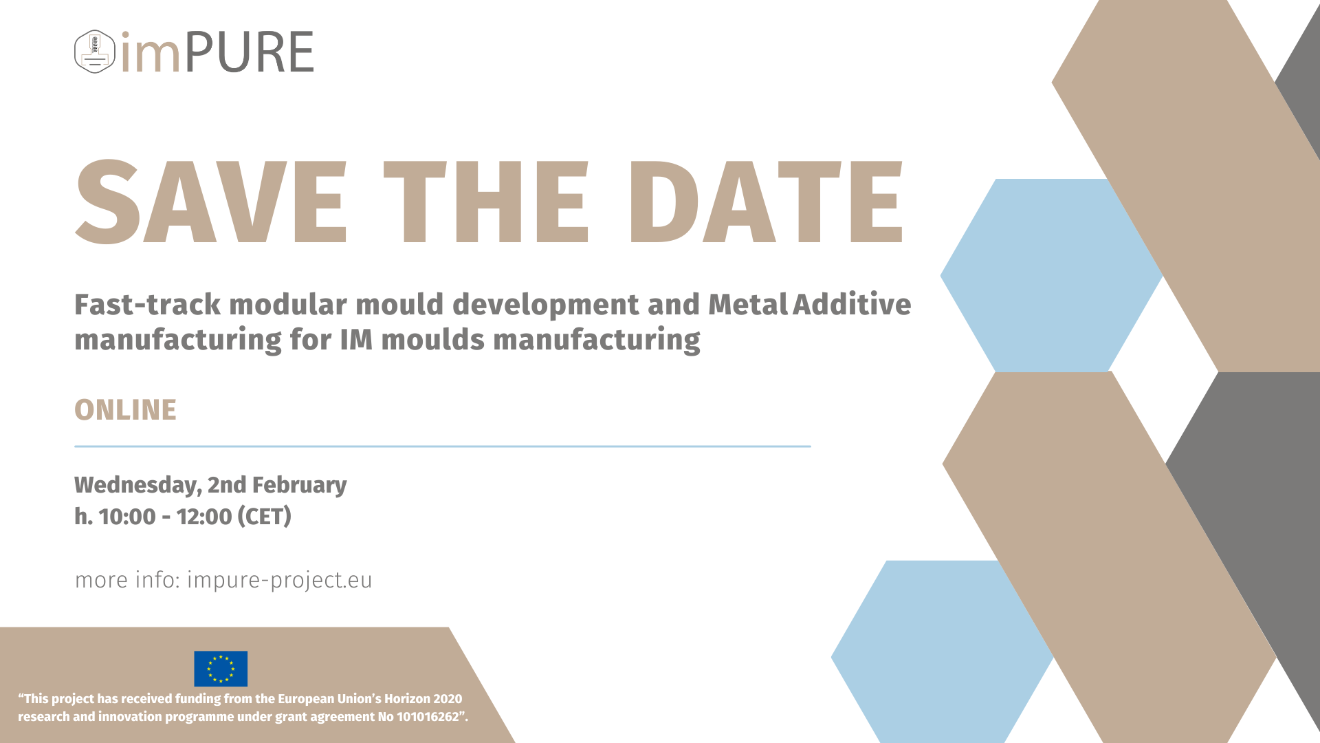 ImPURE Webinar on Fast-track modular mould development and Metal ...
